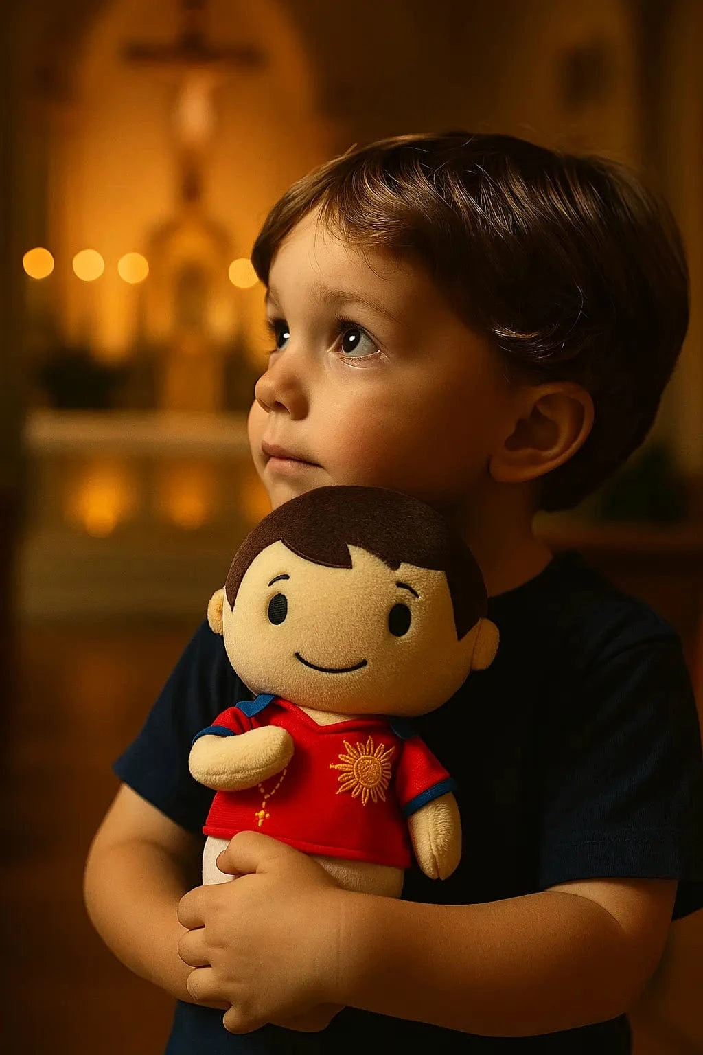 Saint Carlo Acutis Plush | Modern Saint Catholic Gift– Little Drops of ...