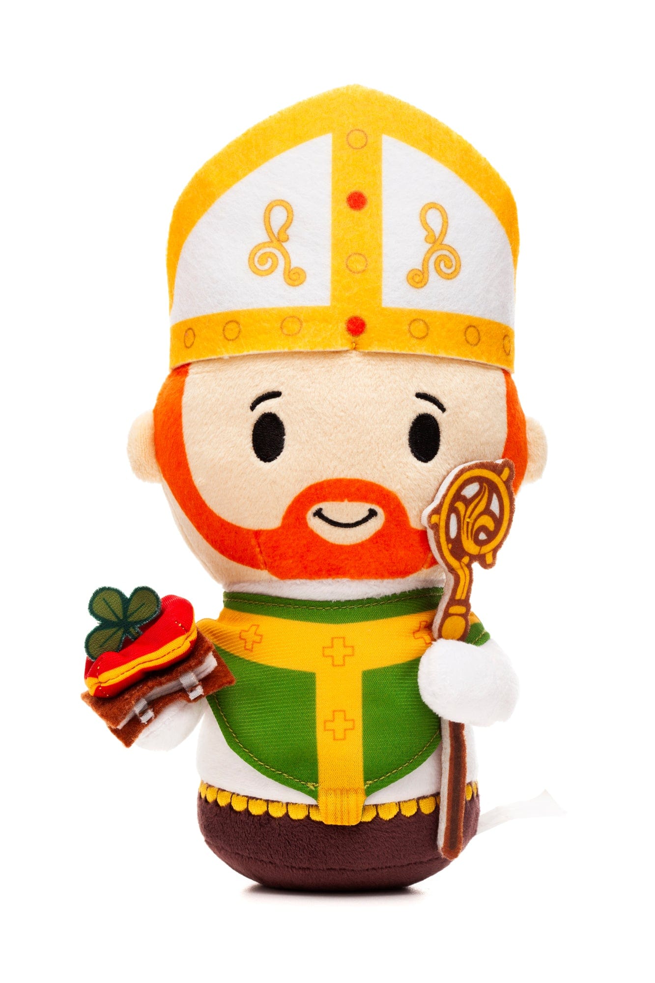 Saint Patrick Plush Doll | Irish Catholic Saint Gifts– Little Drops of ...